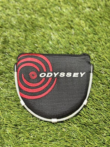 ODYSSEY 2-BALL SRT MALLET PUTTER HEADCOVER - Black Head Cover GOOD ...
