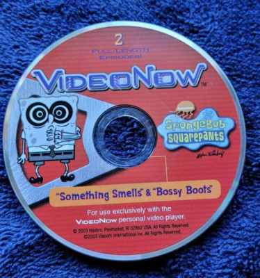 Video Now Spongebob Squarepants 2003 Something Smell Bossy Boots 2 Episodes Nice | eBay