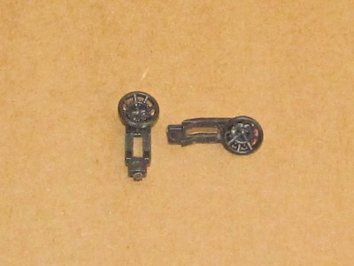 BRAKE STAND WITH HAND WHEEL PLASTIC BY IHC, 2 HO SCALE BRAKE STANDS IN ...