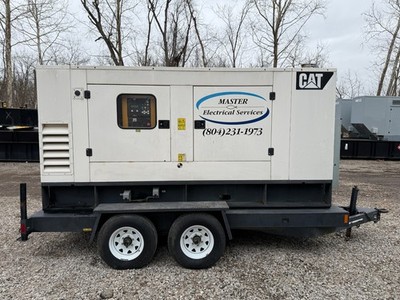 2008 CAT D125 125kW Portable Diesel Generator Set | eBay
