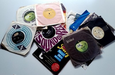 26 - Bulk Lot of RARE 45 rpm Vinyl Records 7 inch – Beatles, Divinyls ...