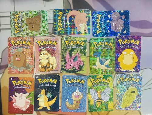 2000 Pokémon Vending Prism 13 Card Lot Dragonite, Psyduck, ect. LP-NM ...