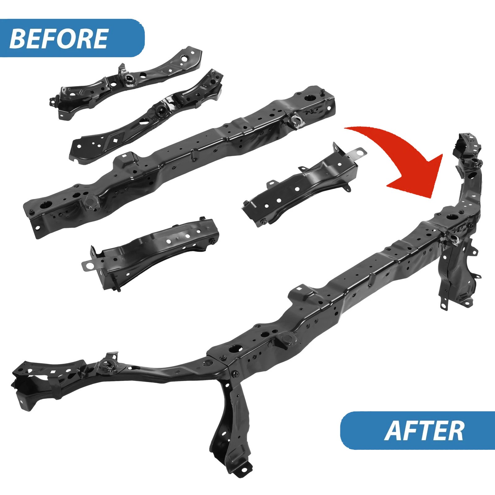 Front Upper Radiator Support For Chevy Trax Buick Encore 2018-2022 ...