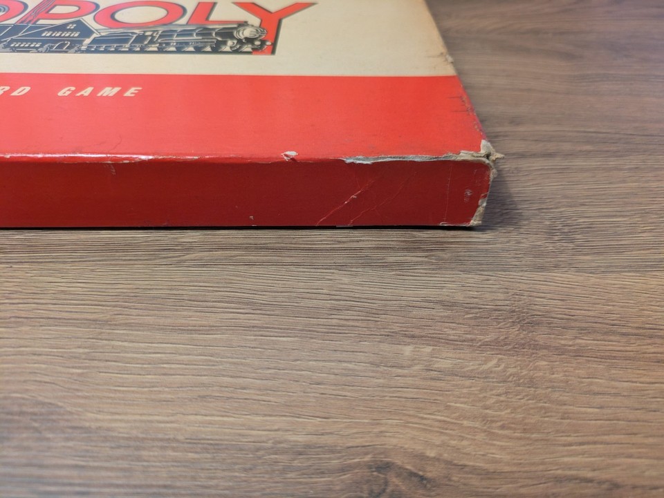 Monopoly Board Game Vintage 1955 Version Waddingtons ( Wood Houses ) | eBay