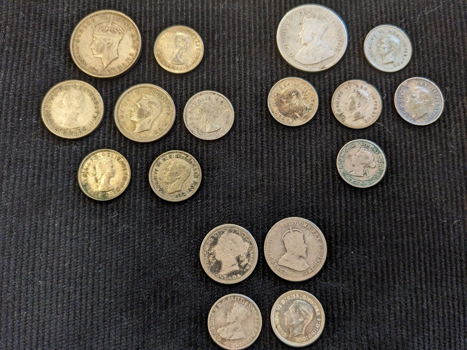 Collection British Colonial Silver Coins .925 .800 And .500 - 36g | eBay UK