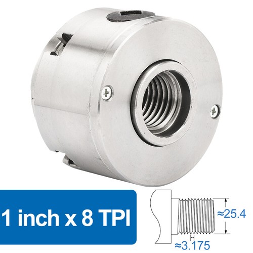 4 Jaw Self Centering Lathe Chuck for CNC Milling Machine w 1-Inch x ...