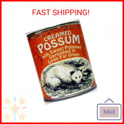 Creamed Possum in Gravy with Sweet Potatoes - Gag Can | eBay