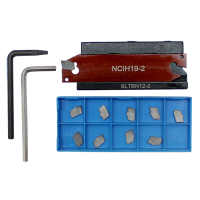 1/2'' Positive Stop Blade Cut-Off Set w/ 10 Inserts GTN-2 5C | eBay