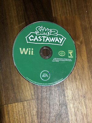 The Sims 2: Castaway Nintendo Wii Disc Only 14633158199| eBay