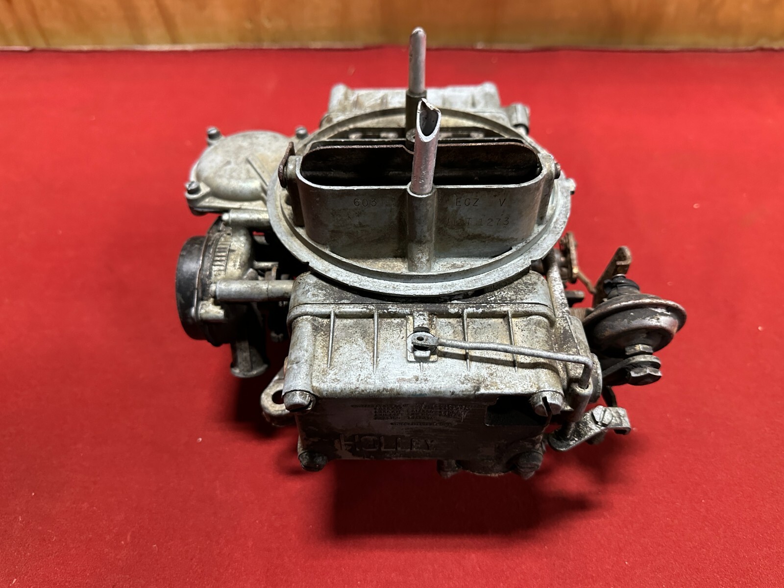 1957 FORD 312 HOLLEY CARBURETOR ECZ-V FAIRLANE THUNDERBIRD SKYLINER ...