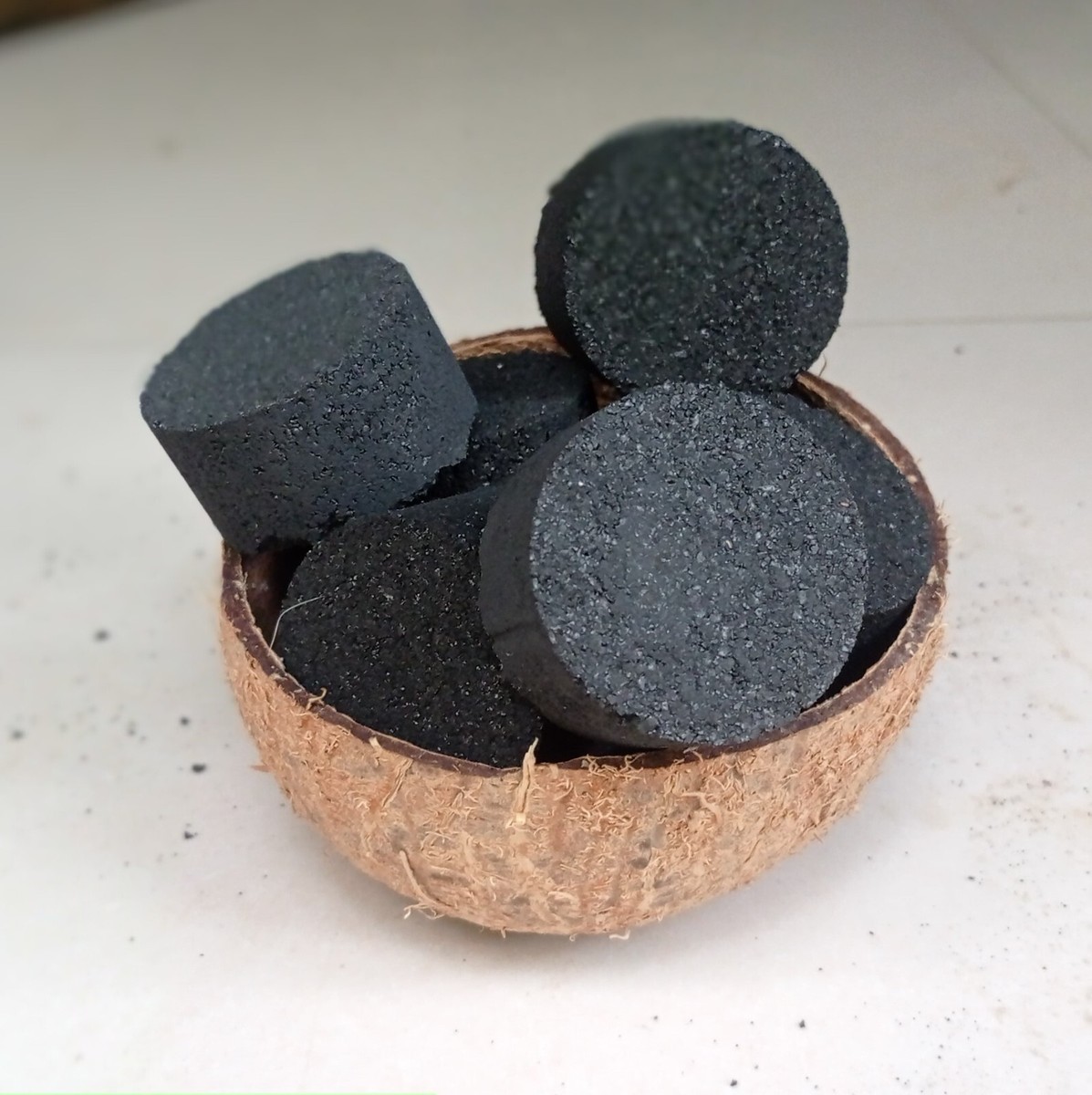Coconut Shell Charcoal Briquettes