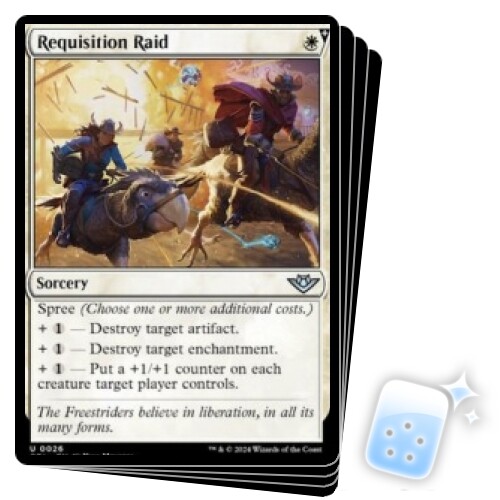 REQUISITION RAID X4 Outlaws Of Thunder Junction OTJ Magic MTG MINT CARD | eBay