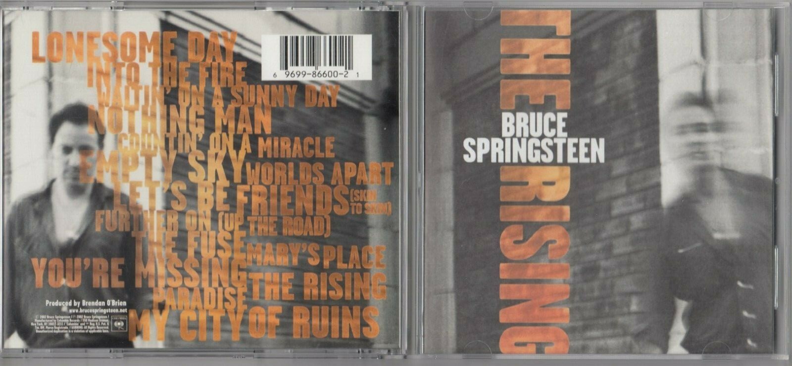 Bruce Springsteen - The Rising (CD, Jul-2002, Sony Music Distribution ...