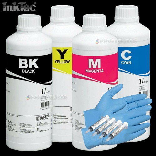 4X1L InkTec® Ink Refill Set Quick Fill In CISS For HP 953XL 952XL 957XL ...
