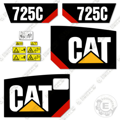 Fits Caterpillar 725C Decal Kit Articulated Dump Truck - 7 Year 3M ...