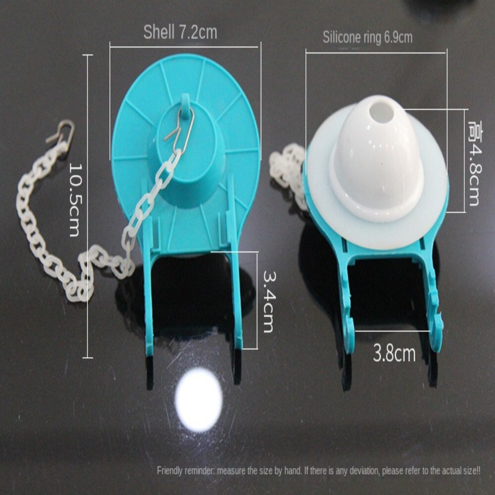 Plastic Drain Valve Silicone Ring Rubber Tank Flapper Cover Accessories ...