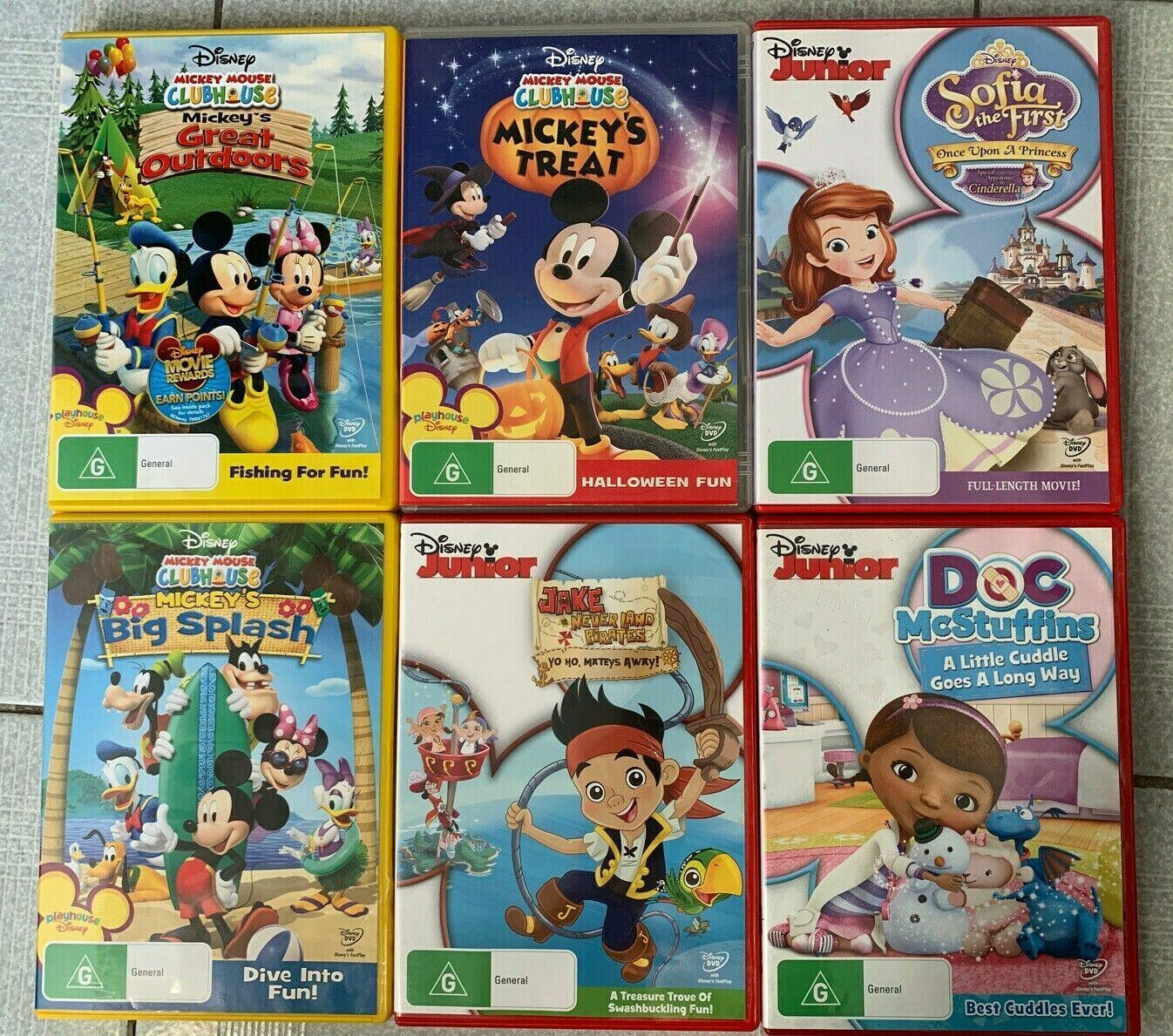 6x Disney Junior Mickey Mouse DVD Region 4 | eBay