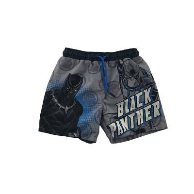 F&F Swim Trunks Age 5 Grey Marvel Black Panther Shorts | eBay UK
