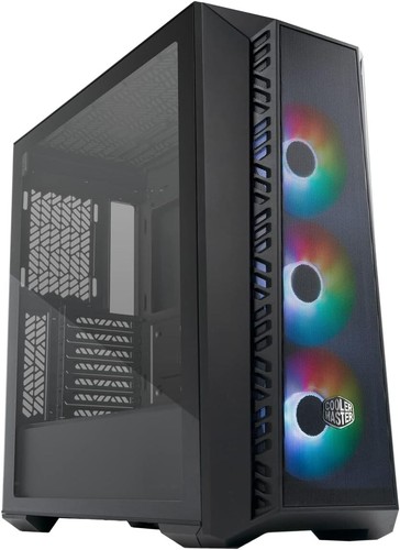 Cooler Master MasterBox 520 Mesh Blackout Airflow ATX Mid-Tower, Mesh ...
