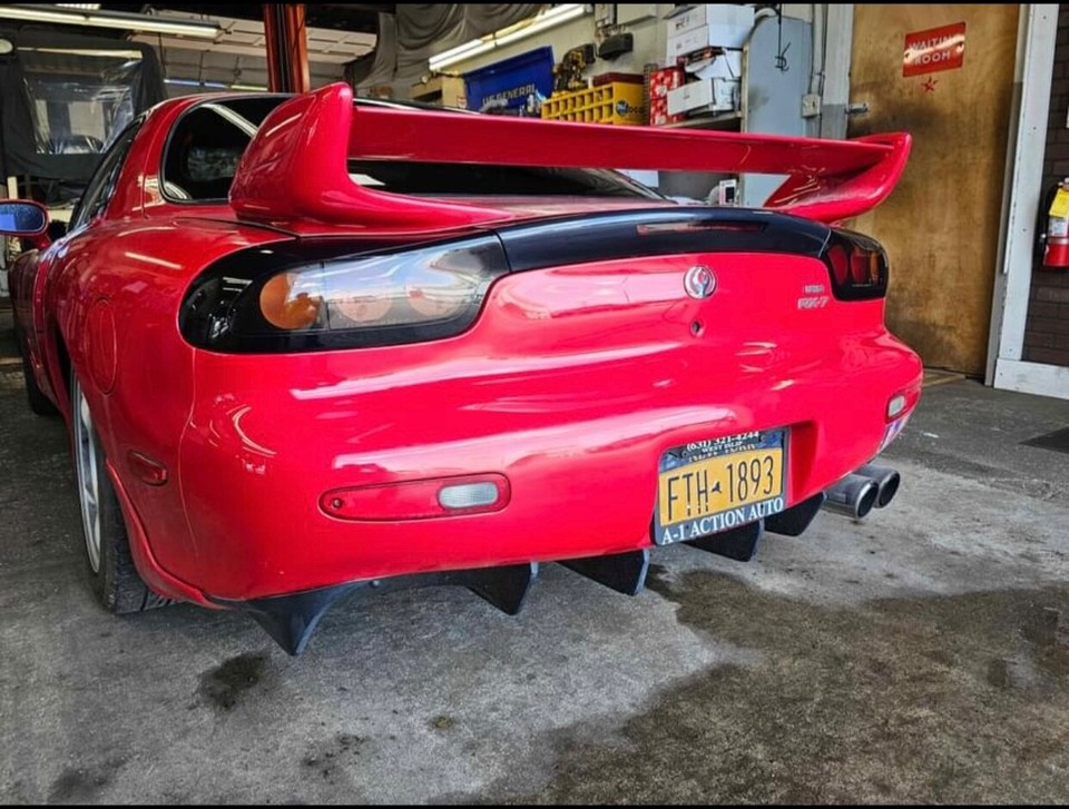 FRP RE Amemiya Style Street Rear Diffuser For RX7 FD3s 1993-2002 | eBay