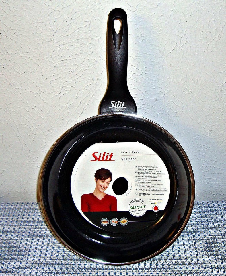 【NEW】SILIT PROFESSIONAL CERAMIC 9.5-INCH DEEP FRY PAN - BLACK | eBay
