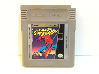 The Amazing Spider-Man (Nintendo Game Boy, 1990) Gameboy Game ...