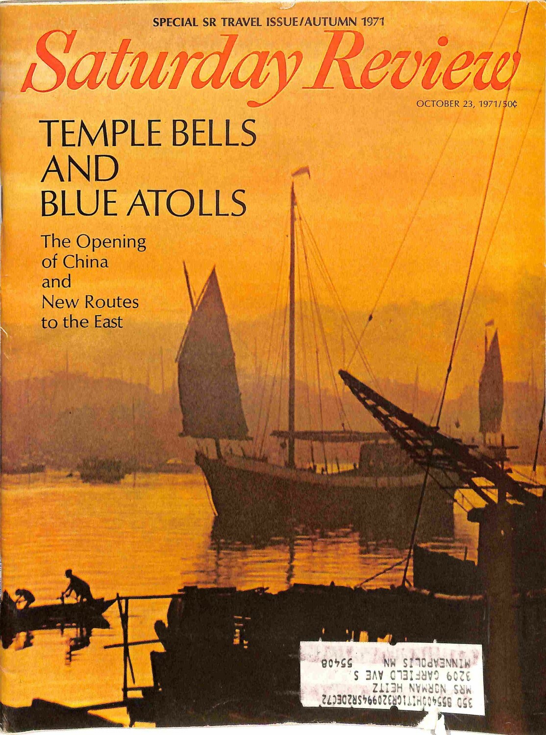 Saturday Review, October 23 1971 | eBay
