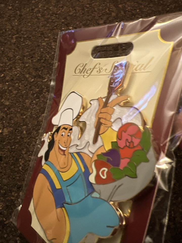 Disney WDI MOG Pins Chef Cooking Kronk Emperors New Groove Pin LE 300 ...