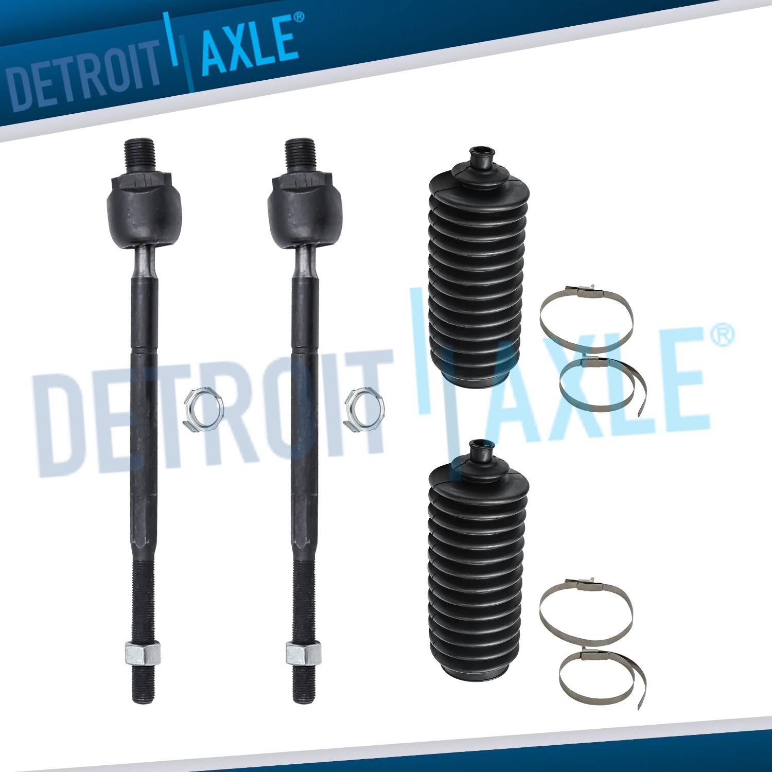 4pc Inner Tie Rod End + Boot Kit for Nissan NX and Sentra 1.6L | eBay