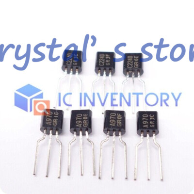1PCS 2SA970 & 2SC2240 A970/ C2240 2SA970-GR/ 2SC2240-GR Transistor | eBay