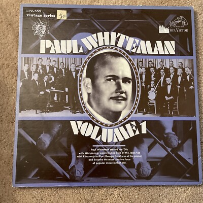 Paul Whiteman - Paul Whiteman Volume 1 - Used Vinyl Record - L7427A | eBay