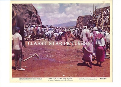 K768 Jock Mahoney Jai Tarzan Goes to India 1962 8 x 10 vintage photo | eBay
