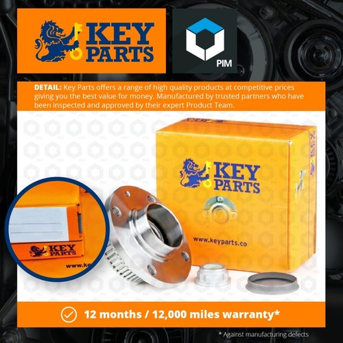 Wheel Bearing Kit fits VW POLO 1.4 Rear 95 to 01 KeyParts 6X0501477 ...