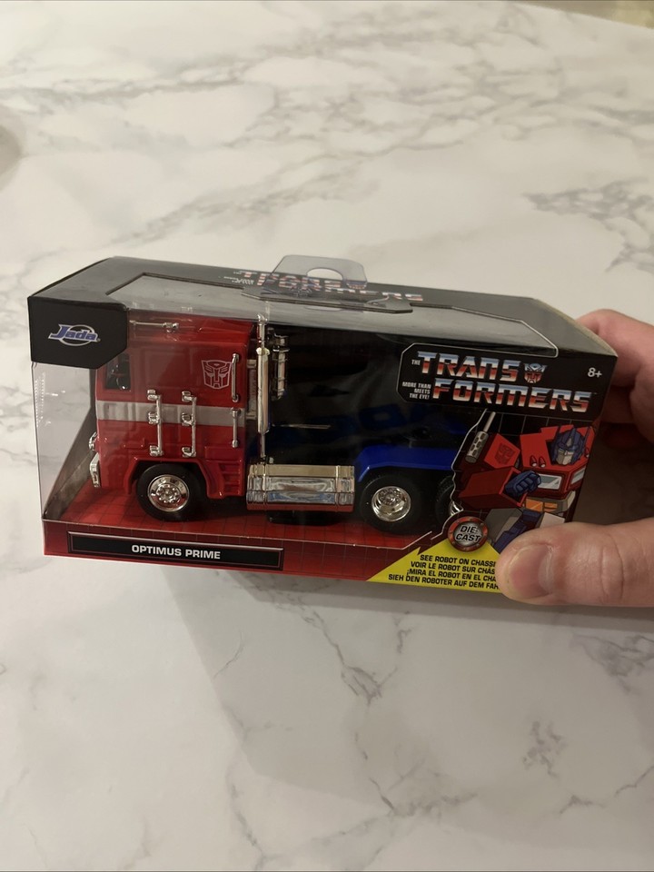 Jada Transformers Optimus Prime Die-Cast Model 1:32 Scale New And ...