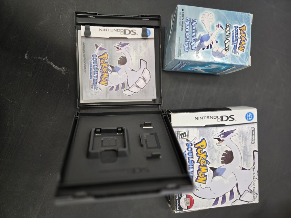 Pokemon Soul Silver Big Box ONLY With Case And Documents + Pre-Order ...
