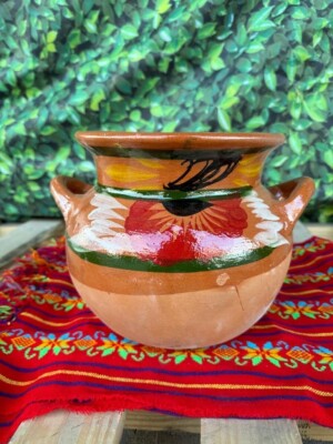 Olla Frijolera De Barro Grande | eBay