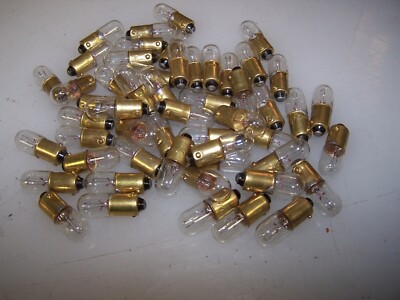 ️54) NEW #757 MINIATURE LIGHT BULB, 24V, MADE UP OF PART BOXES LOT OF ...