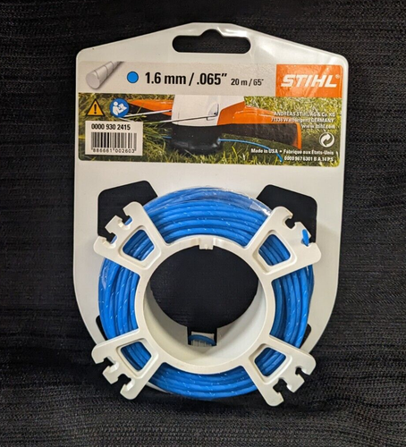 STIHL .065 / 1.6mm - 65' / 20m Quiet Trimmer Line - P/N: 0000 930 2415 ...