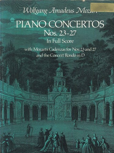 Mozart Piano Concertos 23 - 27 w Cadenzas & Concert Rondo In D 1978 ...