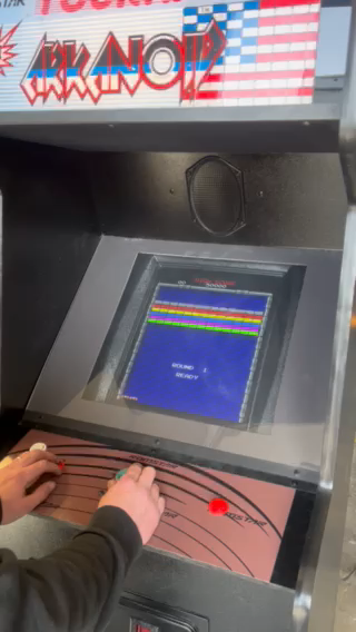 ARKANOID ARCADE MACHINE by TAITO/ROMSTAR (Excellent Condition) *RARE ...