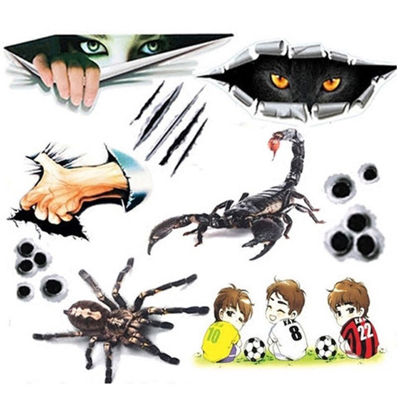 Bullet Hole Fake Gunshot Car Truck Laptop Door Window Bumper Vinyl ...