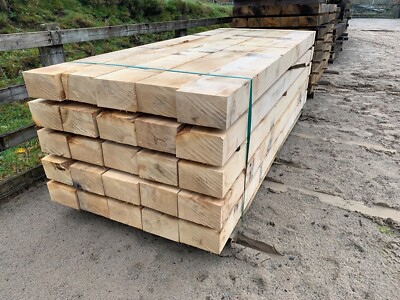 Sleeper Chunky Garden Sleeper New Treated Brown Spruce