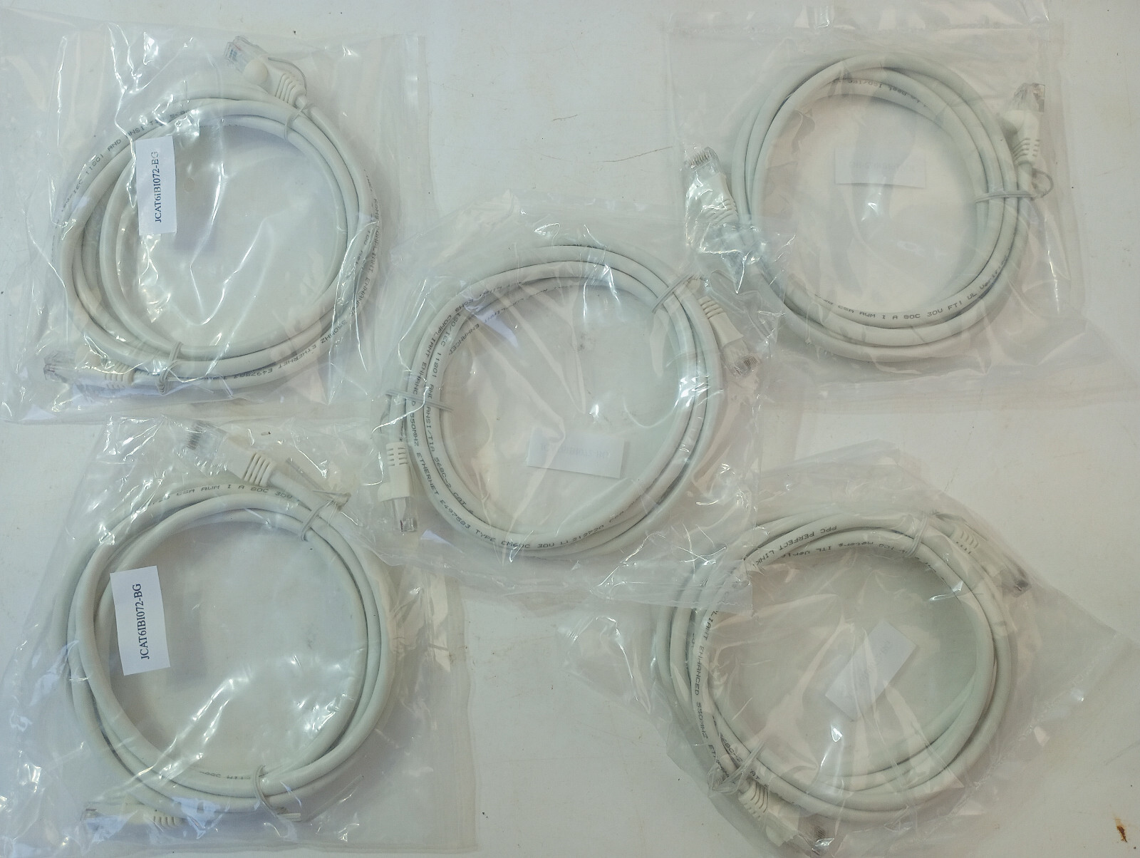 NEW Lot of 5 Belden PPC Perfect Link Cat6 Ethernet Cable (6 ft) | eBay
