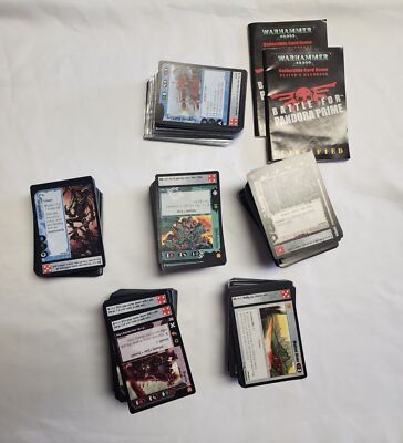 Warhammer 40k Trading Card Game Over 700 Cards | eBay
