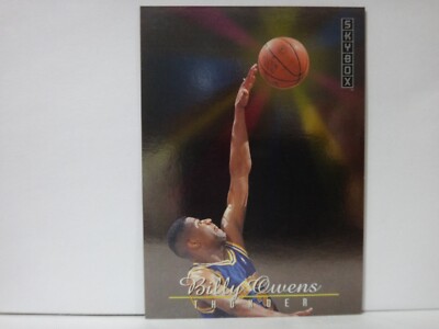 1992-93 Skybox Thunder and Lightning Billy Owens Tim Hardaway #TL9 HOF ...