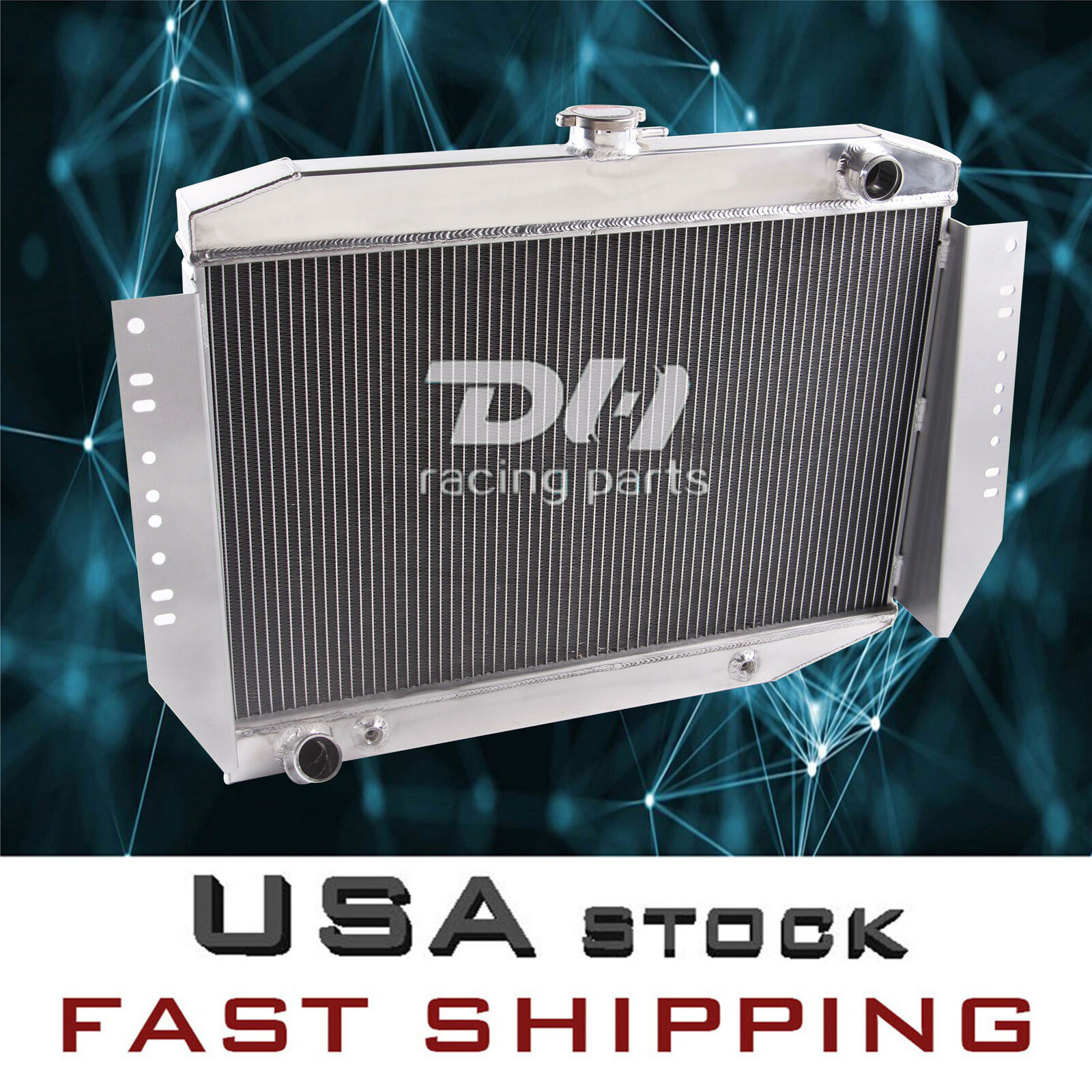 3 Row Radiator For 1972-88 Jeep Grand Wagoneer/Cherokee/J-Series J10 ...