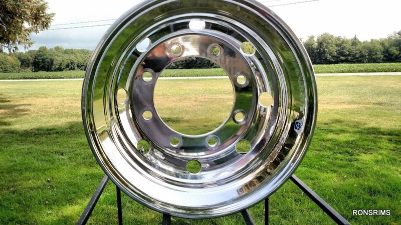 ALCOA TRAILER 17.5 x 6.75 HD FORGED WHEEL TRAILER POLISHED 663487 ...