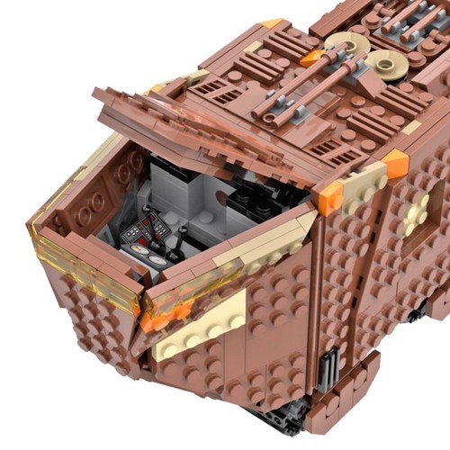 Space War Desert Creeper Vehicle Model 828 Bricks MOC-51724 Creative ...
