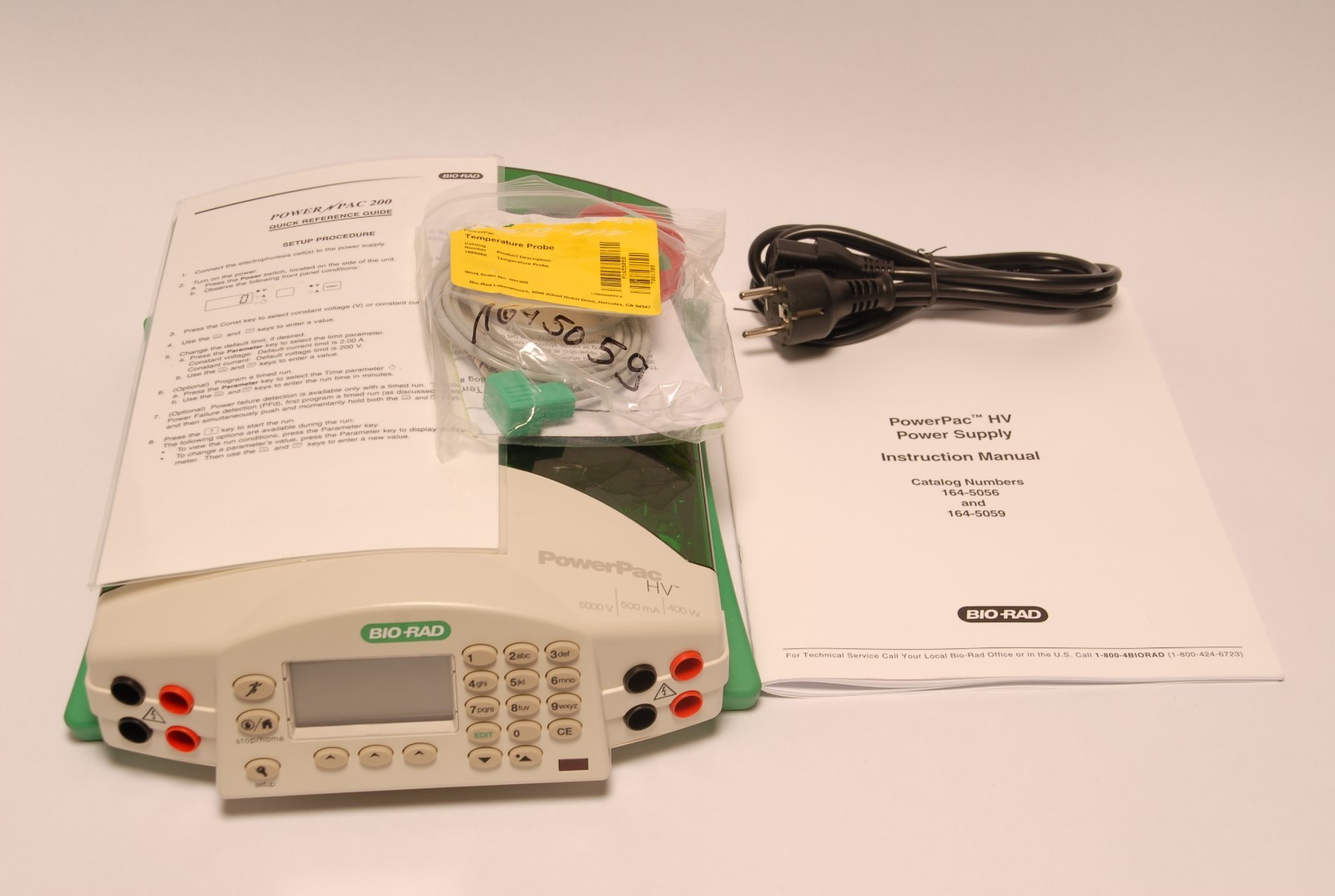 Used Bio-Rad 164-5056 PowerPac HV Power Supply Laboratory power supply ...