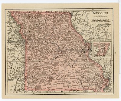 Mixed Lots - Map Missouri